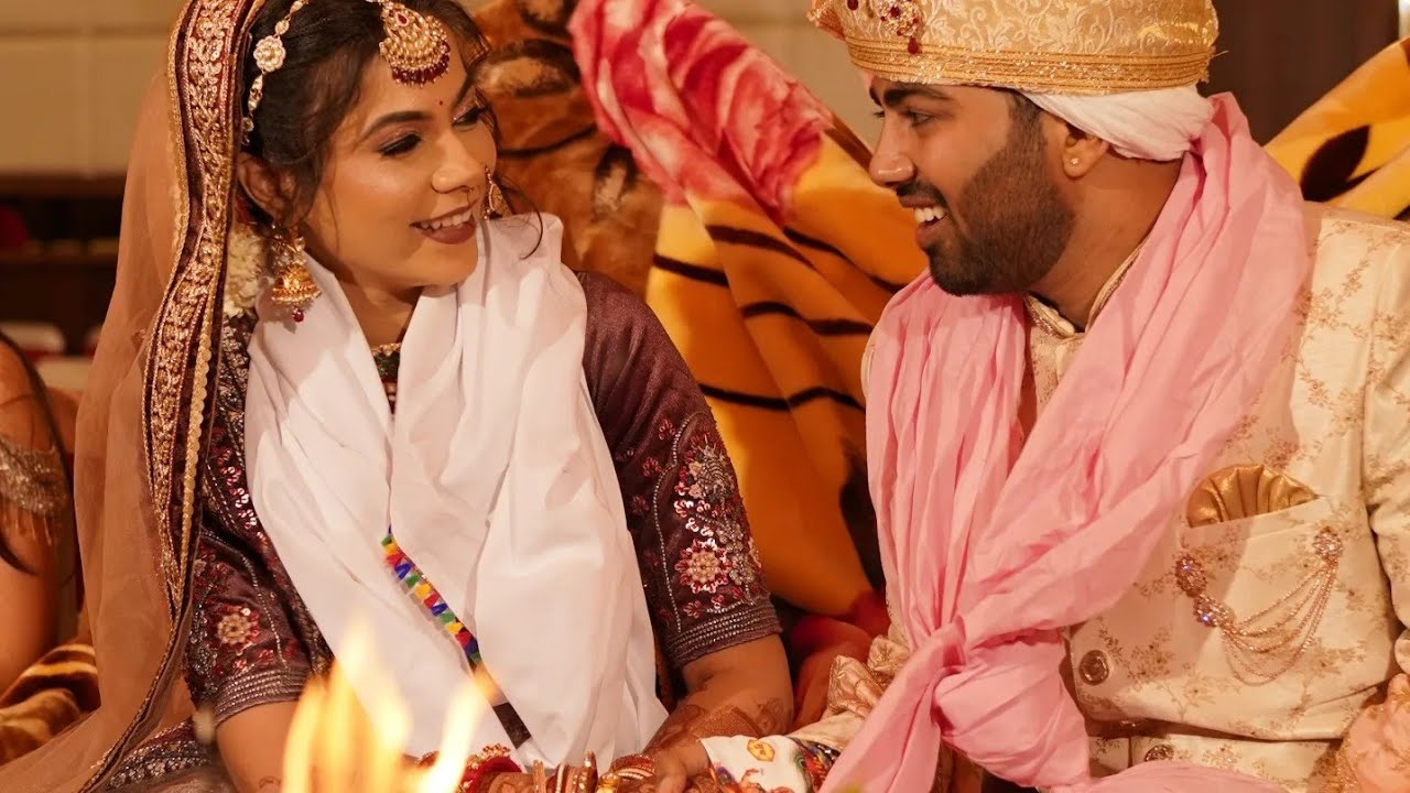 Apeksha X Harshil Wedding Highlights | Latest wedding Shoot | Latest ...