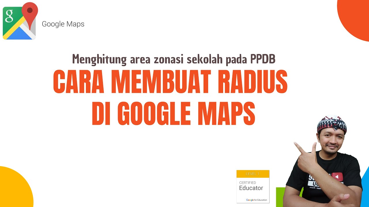 CARA MEMBUAT RADIUS DI GOOGLE MAPS - YouTube