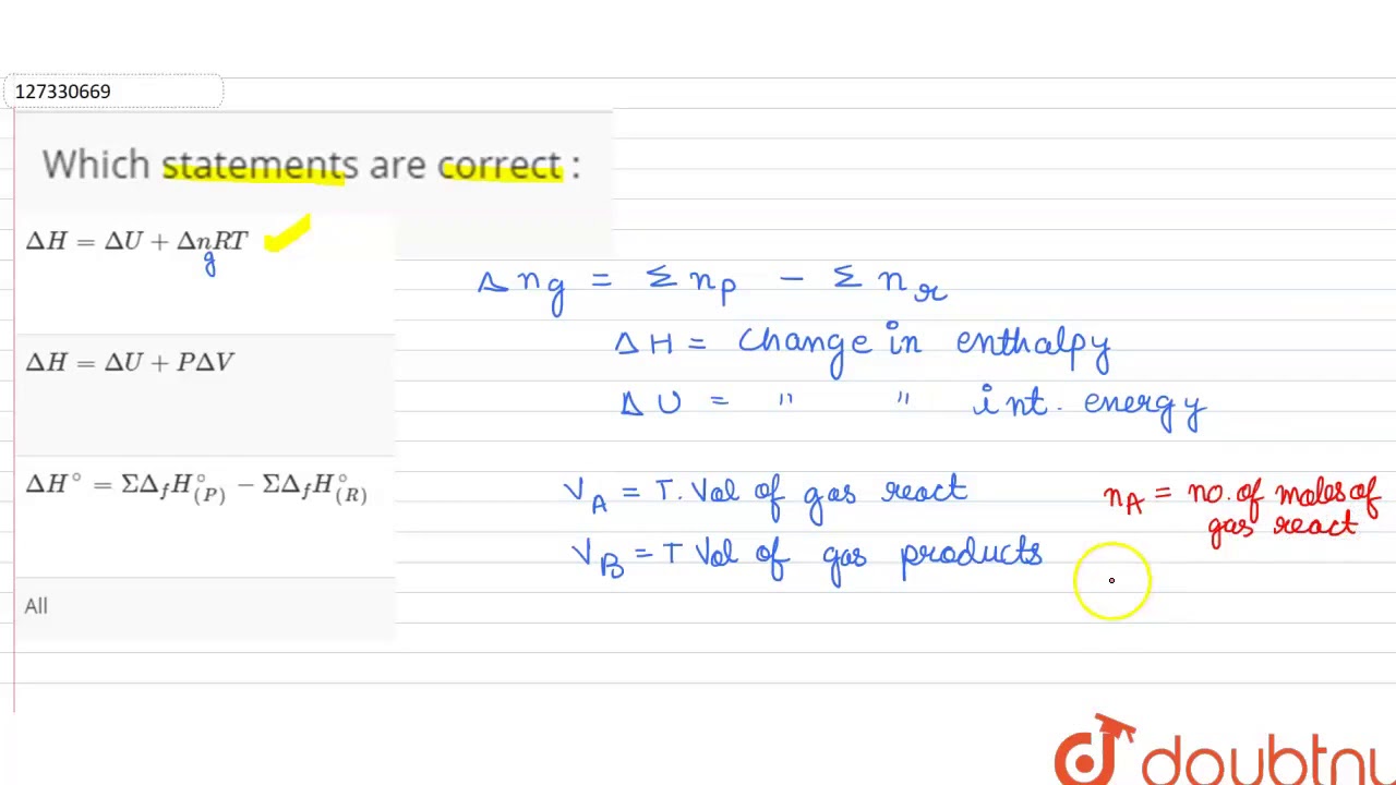 Which statements are correct : - YouTube
