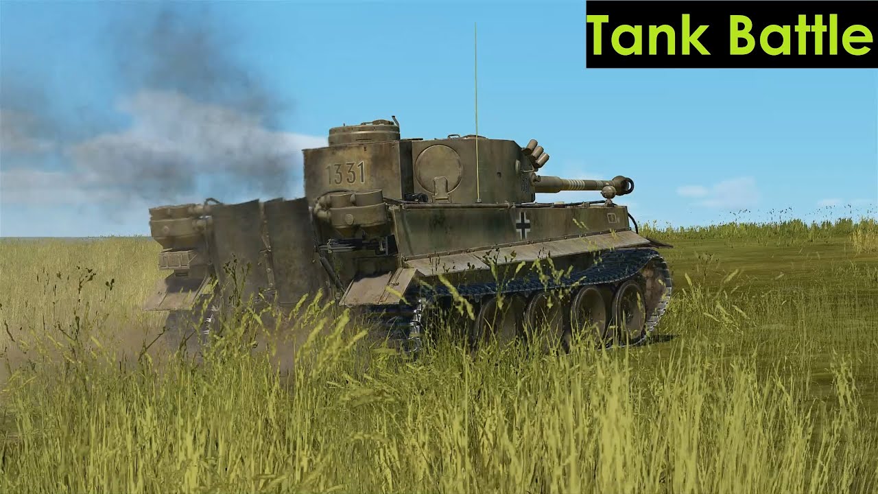 Tank battle (Tank Crew) - YouTube