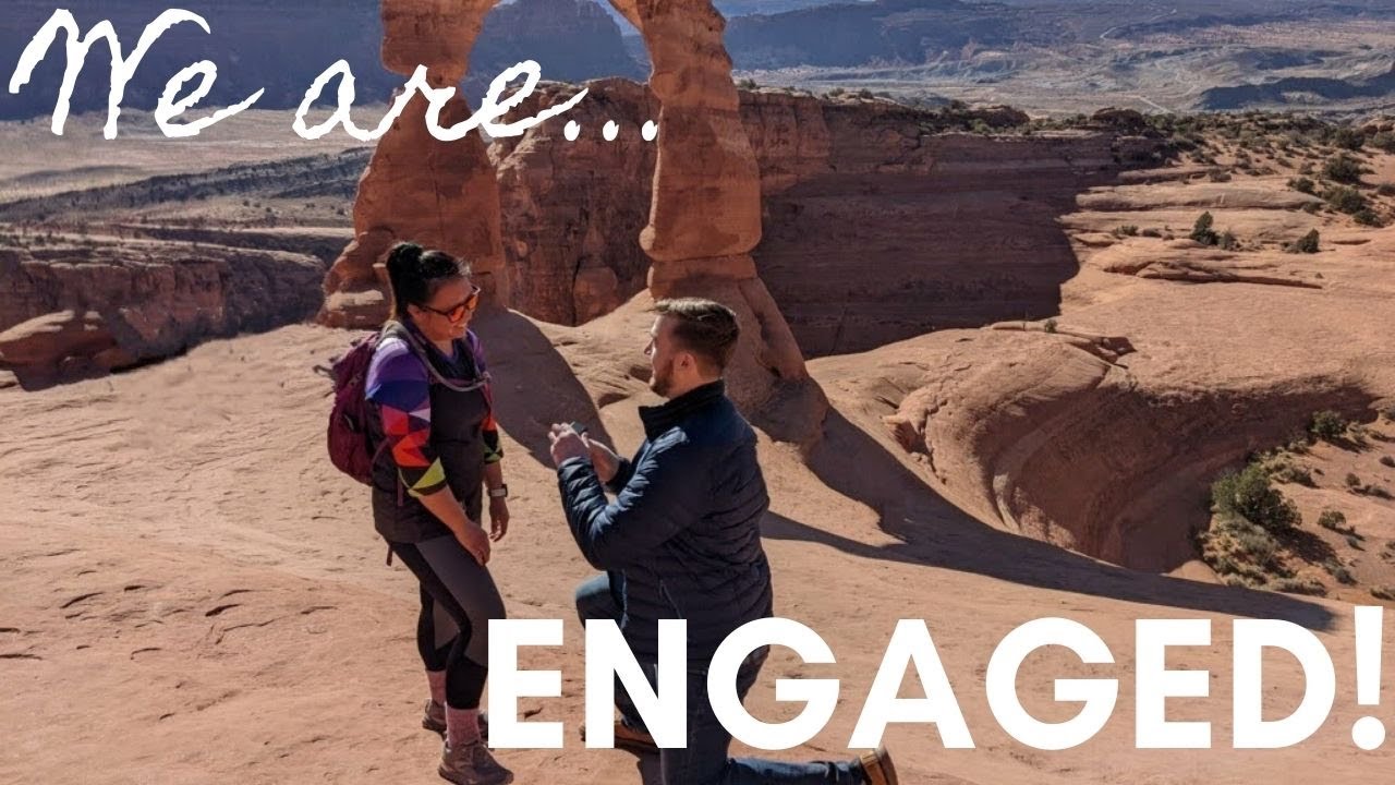 We are ENGAGED!!! | Weekend Vlog in Moab - YouTube