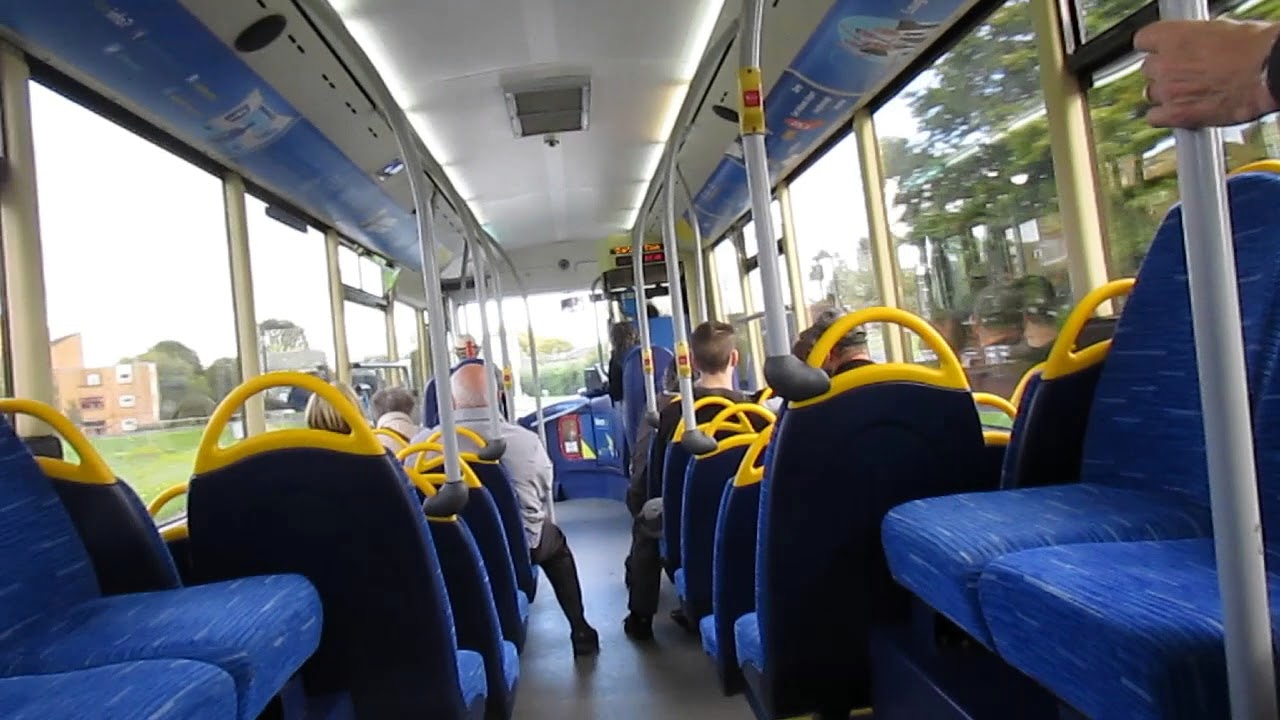 Optare Tempo YJ07VSV Kinch Bus - YouTube