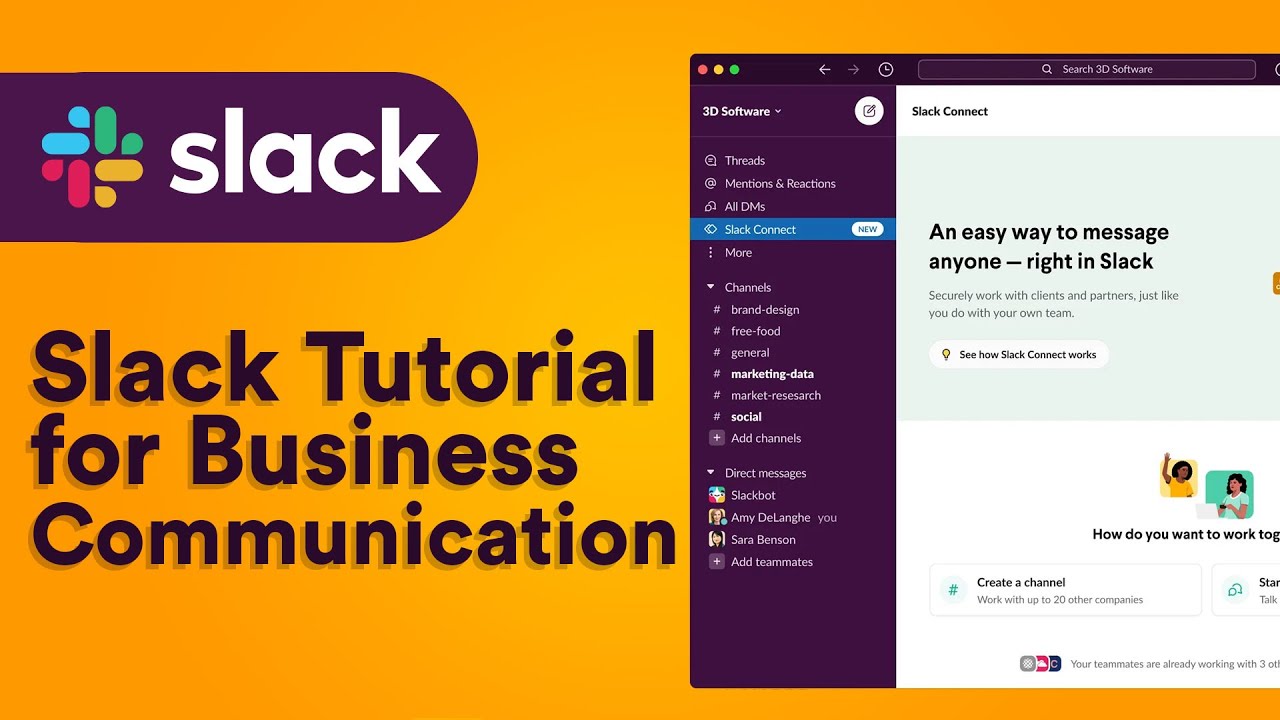 How To Use Slack For Business | Slack Tutorial For Beginners 2023 - YouTube