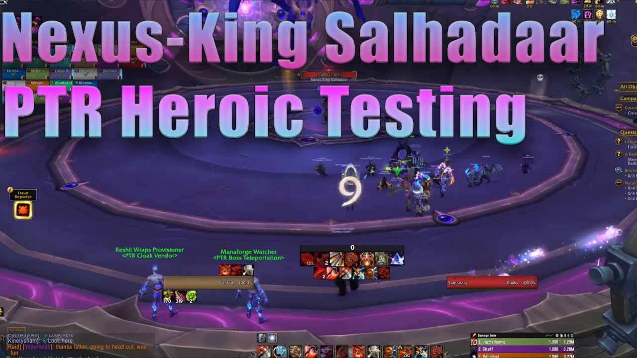 11.2 PTR Heroic Nexus King Shaladaar - YouTube