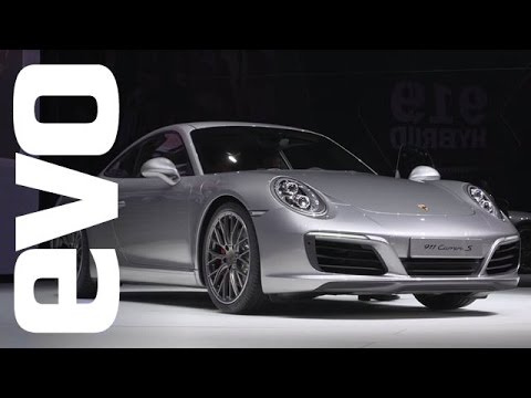 Porsche 911 Carrera S turbo at Frankfurt | evo MOTOR SHOWS - YouTube