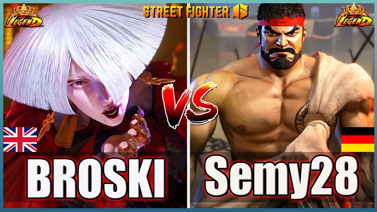 Street Fighter 6 š„broski A K I 2 Vs Semy28 Ryu š„best Room Matchš„