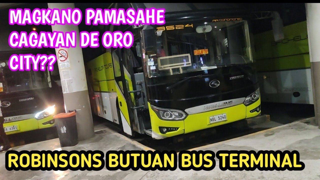 BUTUAN CITY BUS TERMINAL ROBINSONS MALL - YouTube