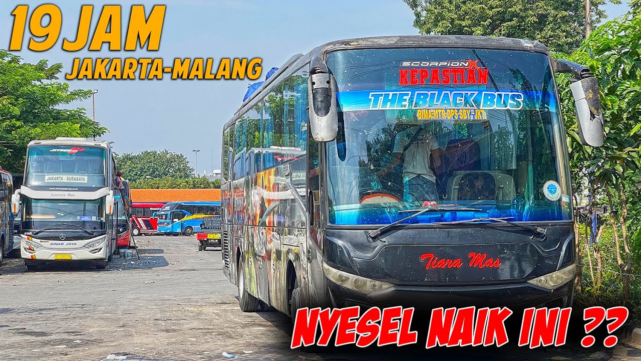 TERNYATA GINI PELAYANANNYA !! JAKARTA-MALANG NAIK BUS SINGLE GLASS ...