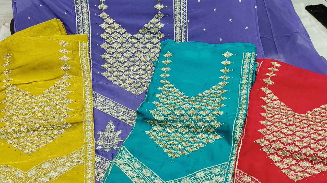 1650/- SUPER HIT PARTY WEAR HANDWORK COLLECTION 😍 BOOK YOUT FAVOURITE ...