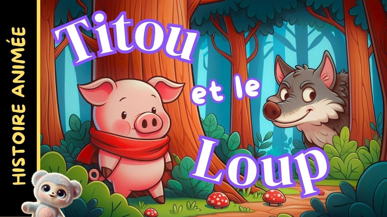 🐷 Titou et le loup - Histoire racontée pour Enfants - Podcast avant de ...