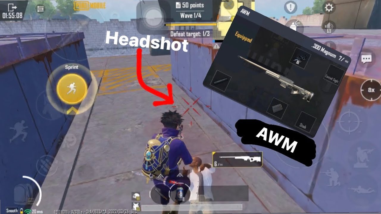 How to use AWM weapon - YouTube