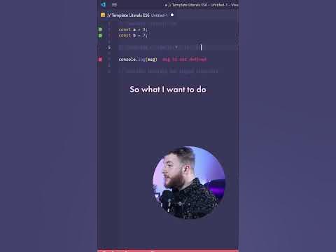 Why You Shouldn't Concatenate Strings - JavaScript - YouTube