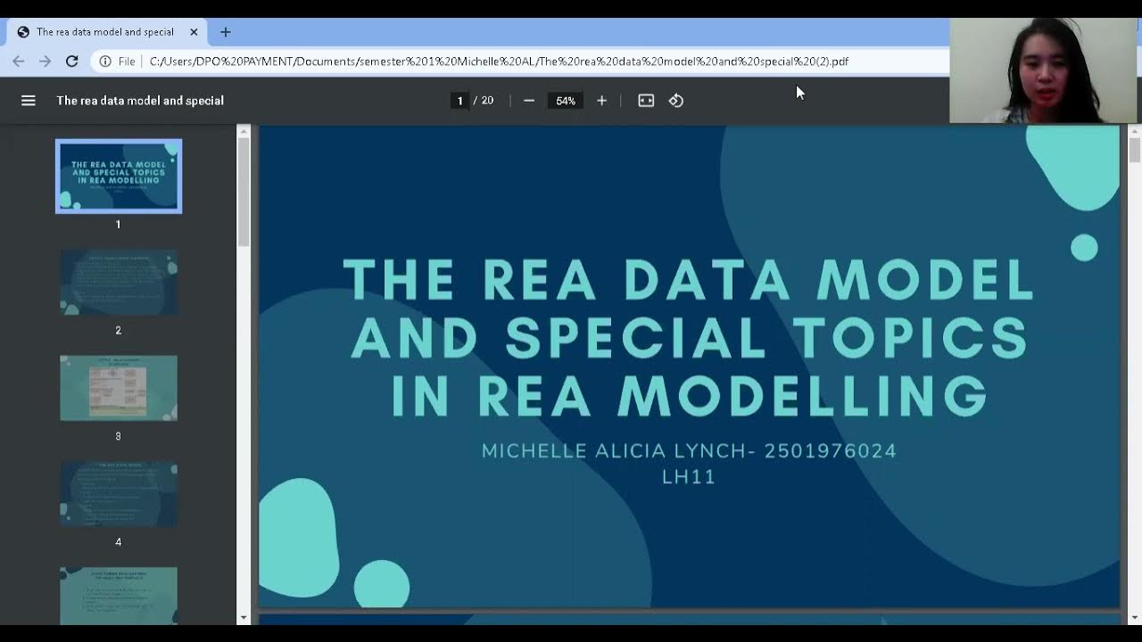 The Rea Data Model And Special Topics In Rea Modelling - YouTube
