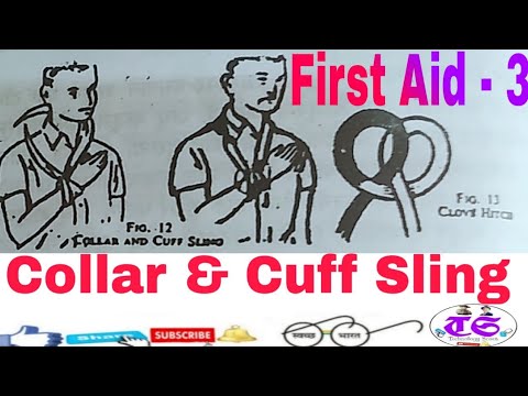 Collar & Cuff Sling ( First Aid - 3 ) - YouTube