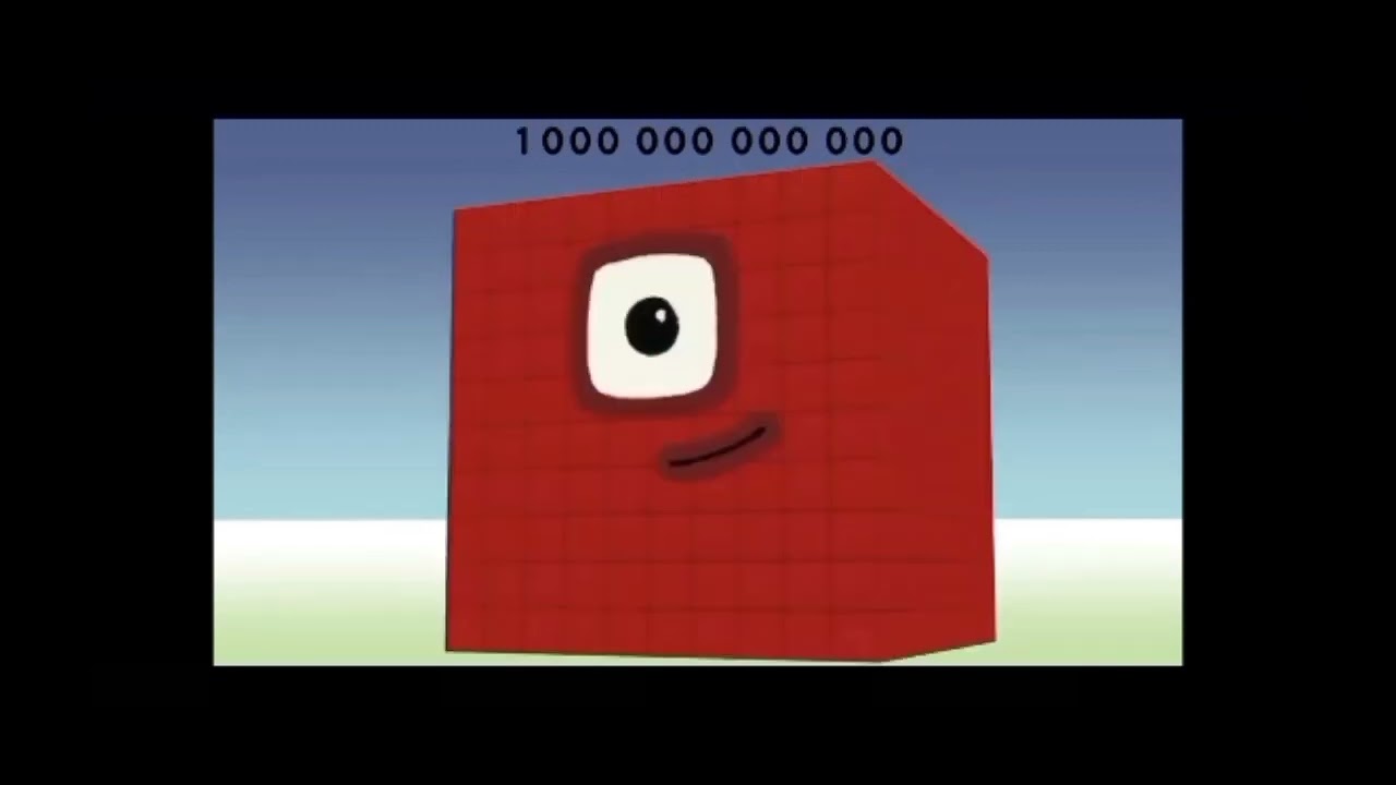 numberblock biggest 1 000 000 to 1 trigintillion 1/6 but bad loud for 1 ...