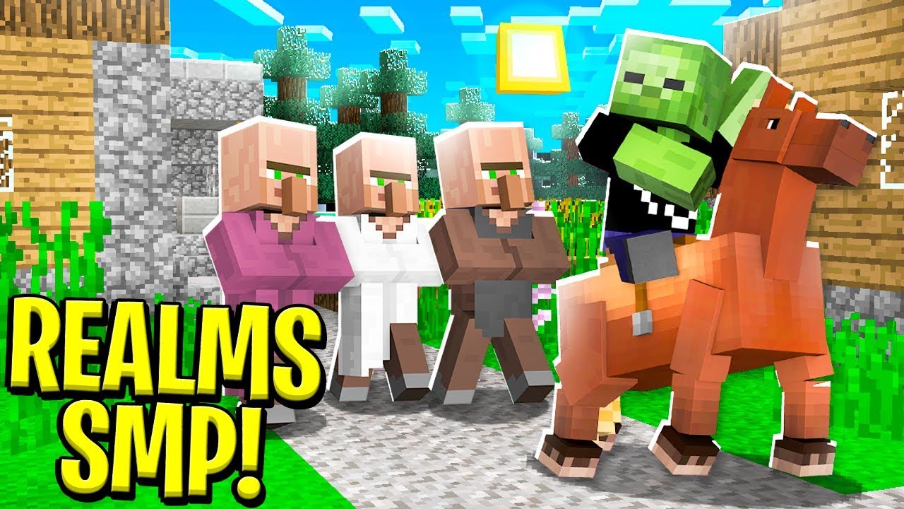 Making a VILLAGE in Minecraft Realms SMP! - YouTube