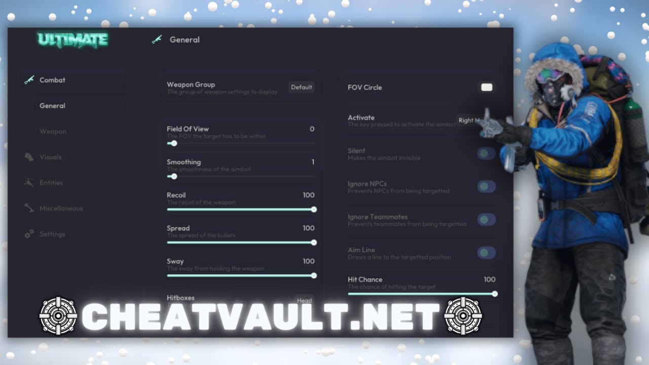 Rust CHEATER snowball's ON ARCTIC BASE - YouTube