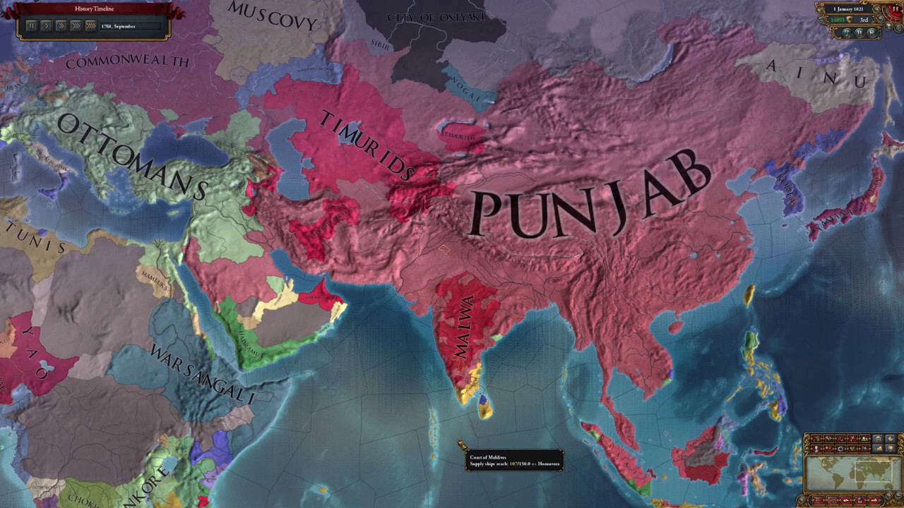 EU4 Achievement Guide: Sikh Pun - YouTube