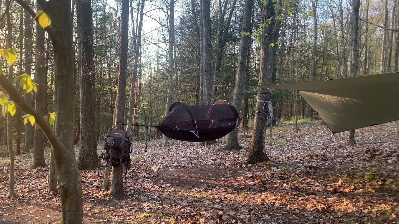 Testing new gear with a camping buddy - YouTube