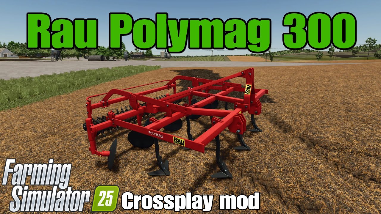 Rau Polymag 300 / FS25 crossplay mod - YouTube