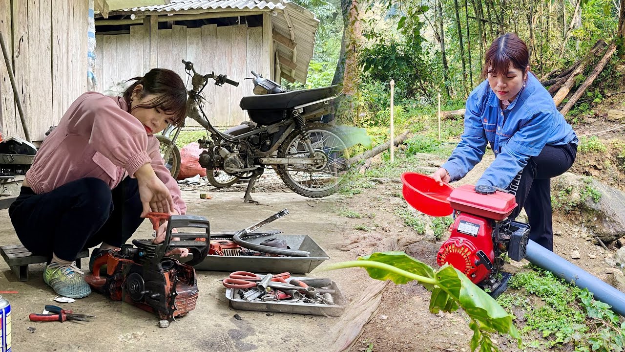 Full Video: Repair and restore machinery to help people in the village ...