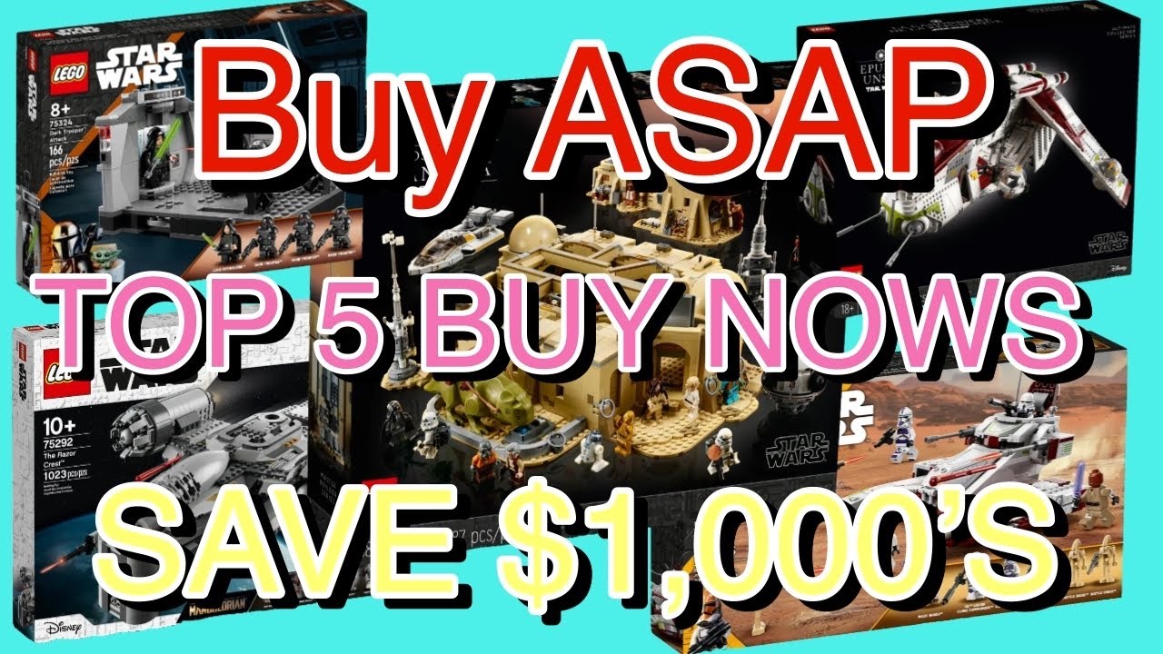 Save $1000’s Buying these 5 Lego Star Wars sets ASAP - YouTube