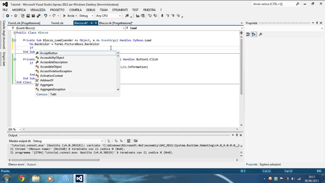 Tutorial Visual Basic #28(Pt.2) - Creare un programma che blocca lo schermo - YouTube