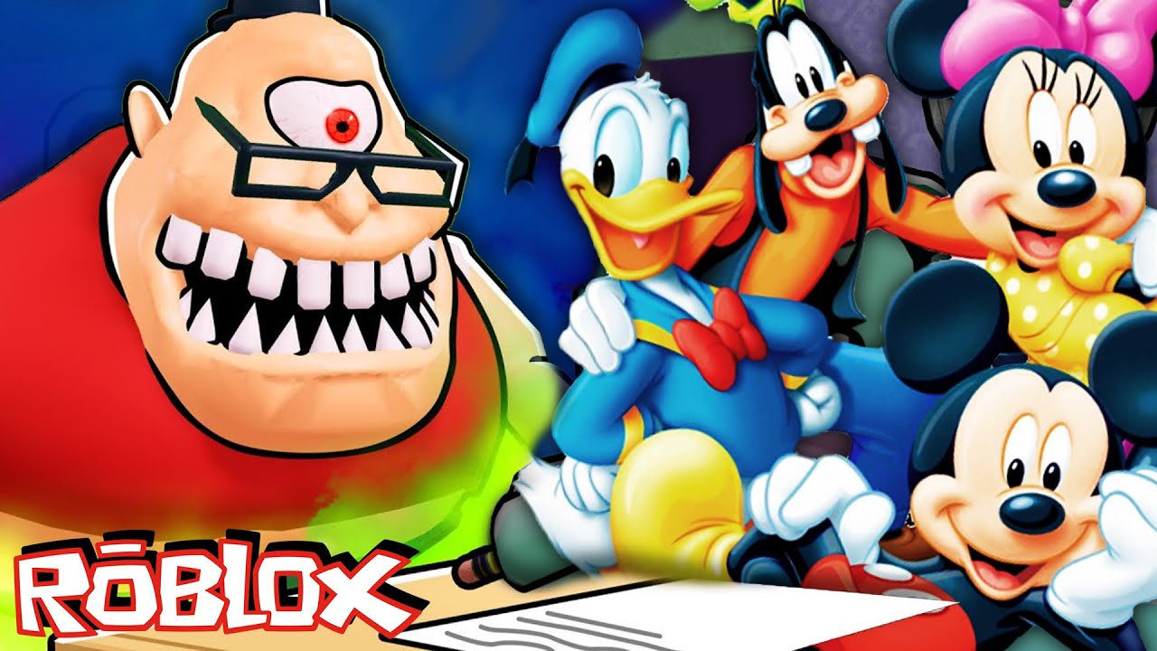 Mickey Mouse Clubhouse ESCAPE MR. STINKY DETENTION in Roblox! 🧪 - YouTube