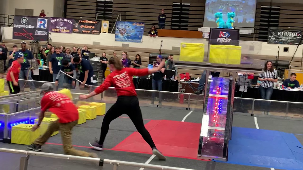 Total Domination Match | Code Red Robotics Team 2771 - YouTube