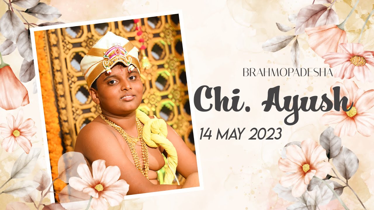 Brahmopadesha #Highlights# Ayush# - YouTube