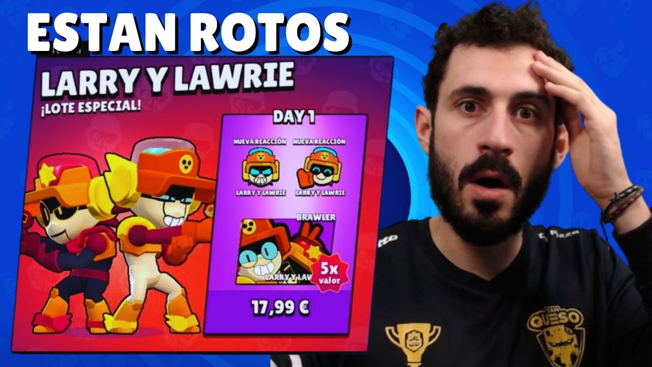 ¡DESBLOQUEO a LARRY Y LAWRIE! SON IMPARABLES | BRAWL STARS - YouTube