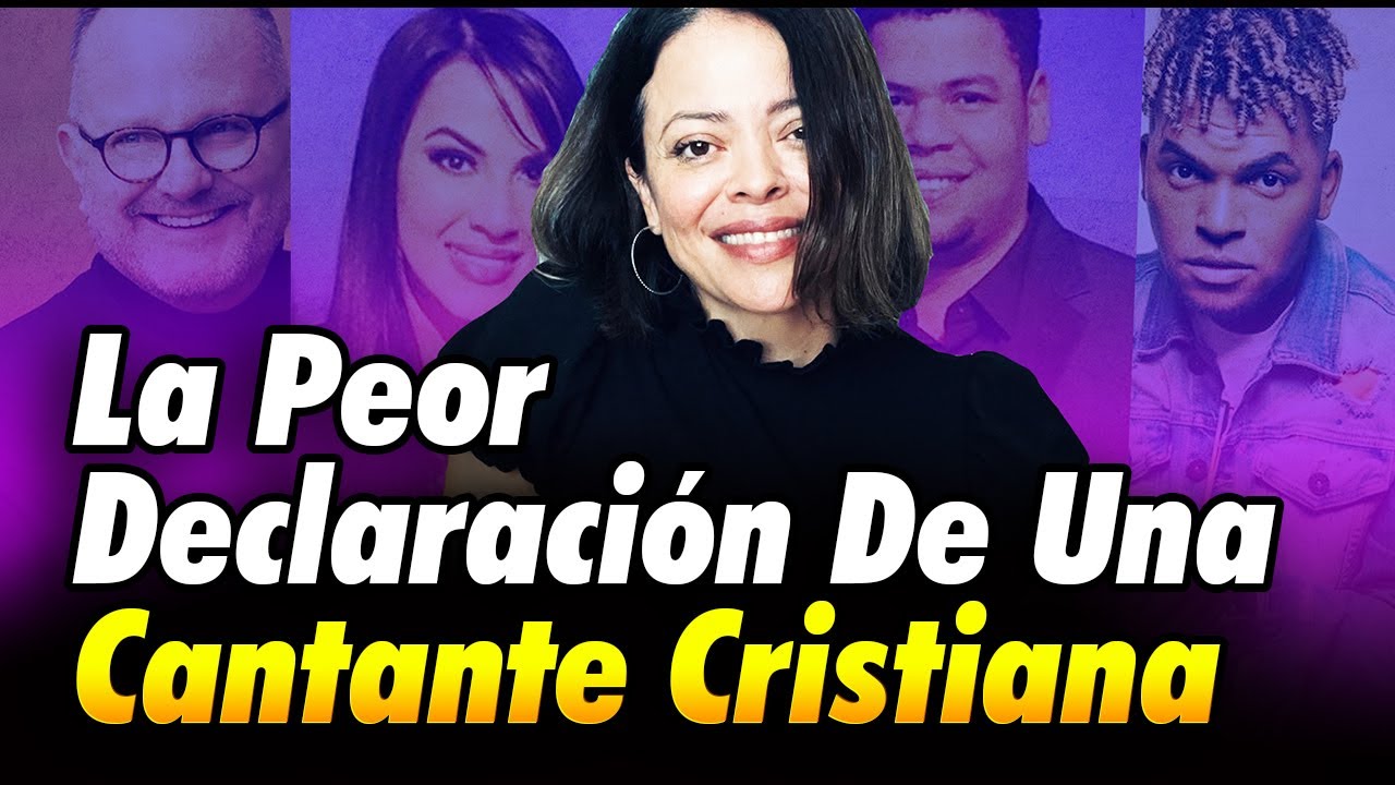 LO QUE DIJO ESTA CANTANTE CRISTIANA SOBRE LA IGLESIA DE CRISTO - YouTube