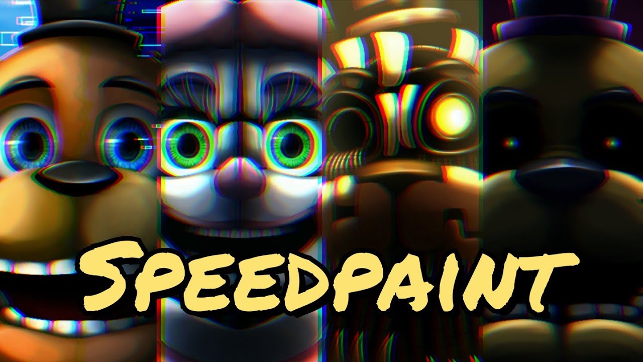 [Pt2] 11 Years Of Fnaf (Fnaf Speedpaint) - YouTube