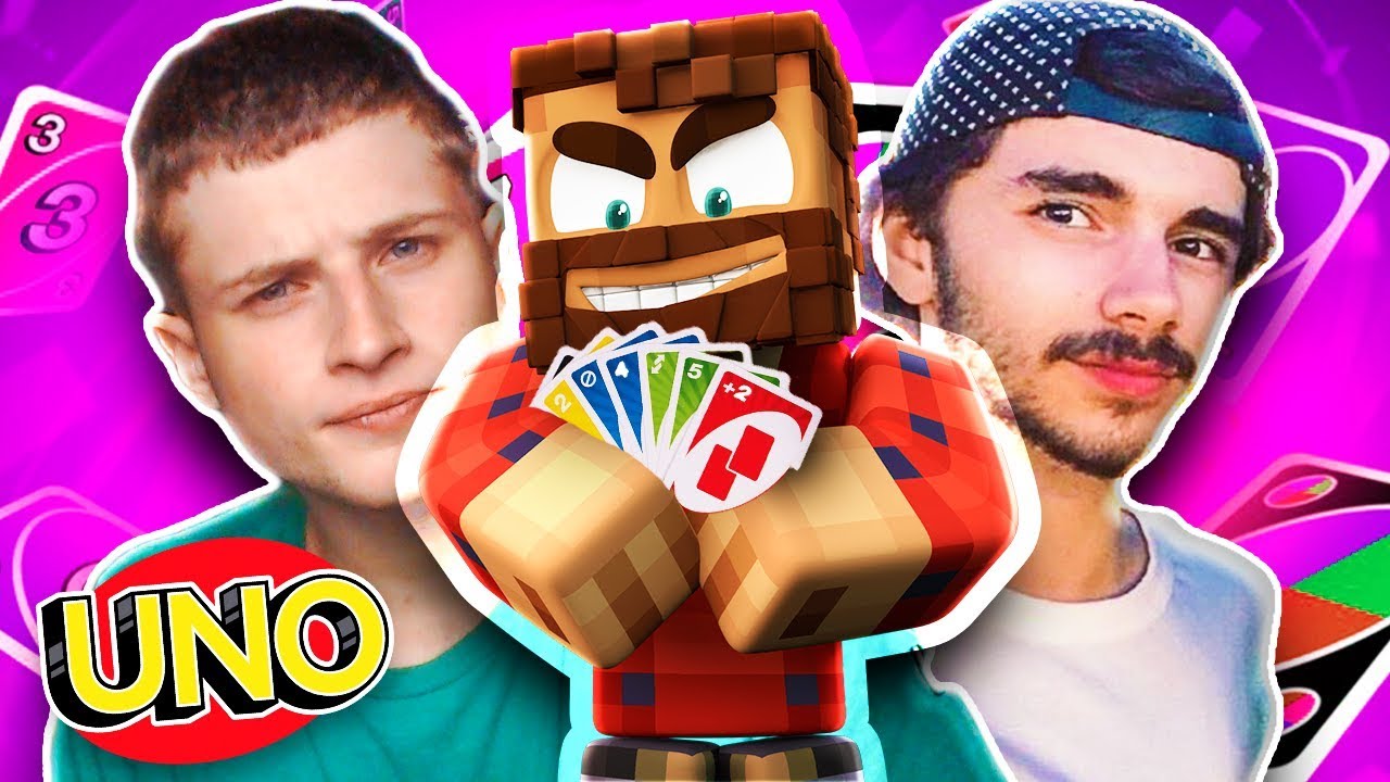 "GRASER AND WILL TEAMED AGAINST ME!!" | UNO - YouTube