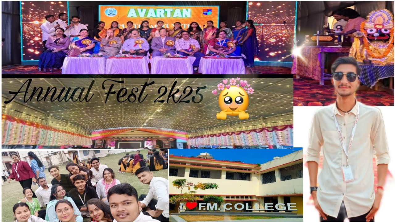 ANNUAL FEST 2025 ️🥳||FM AUTONOMOUS COLLEGE //କଲେଜର ବାର୍ଷିକ ଉତ୍ସବ ...
