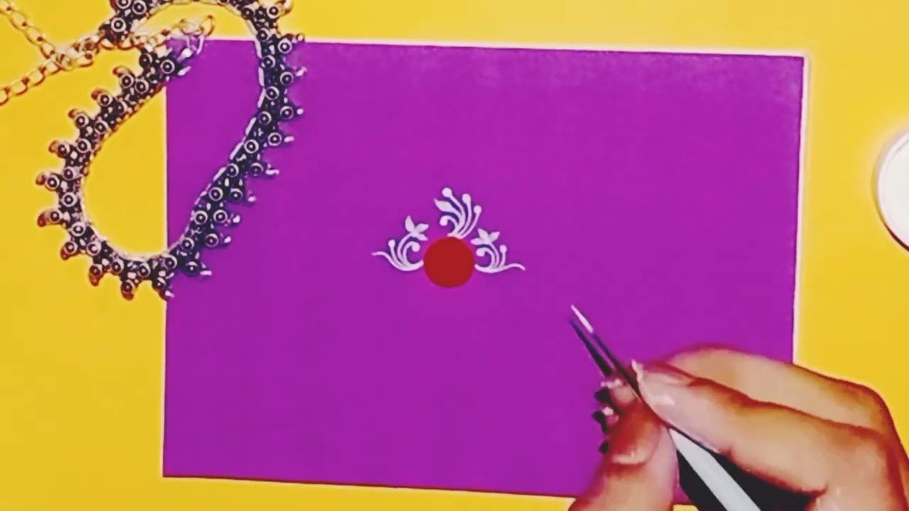 Simple kolka designs/Reception kolka designs/Hand kolka Design/Advance ...