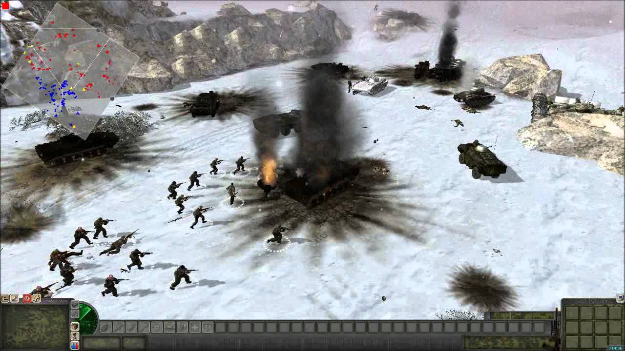 Men of War AS Cold War ( Russian Outpost ) - YouTube