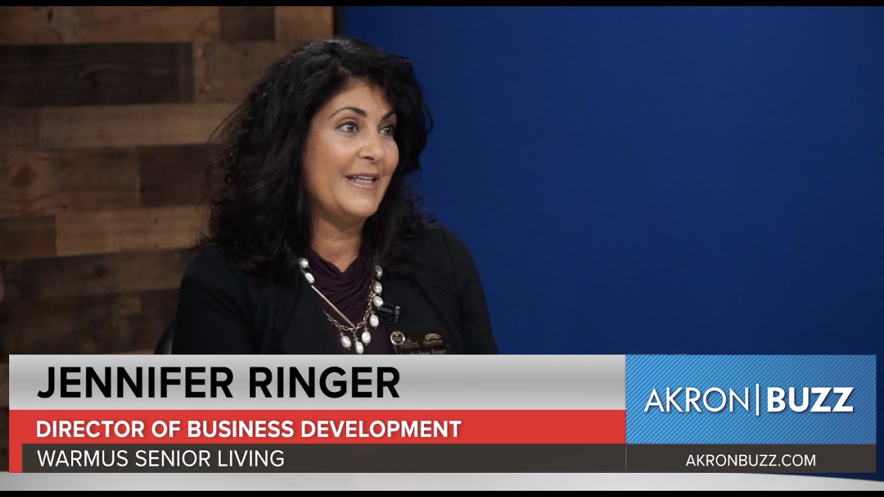 Jennifer Ringer of Warmus Senior Living, chats with Akron Buzz - YouTube