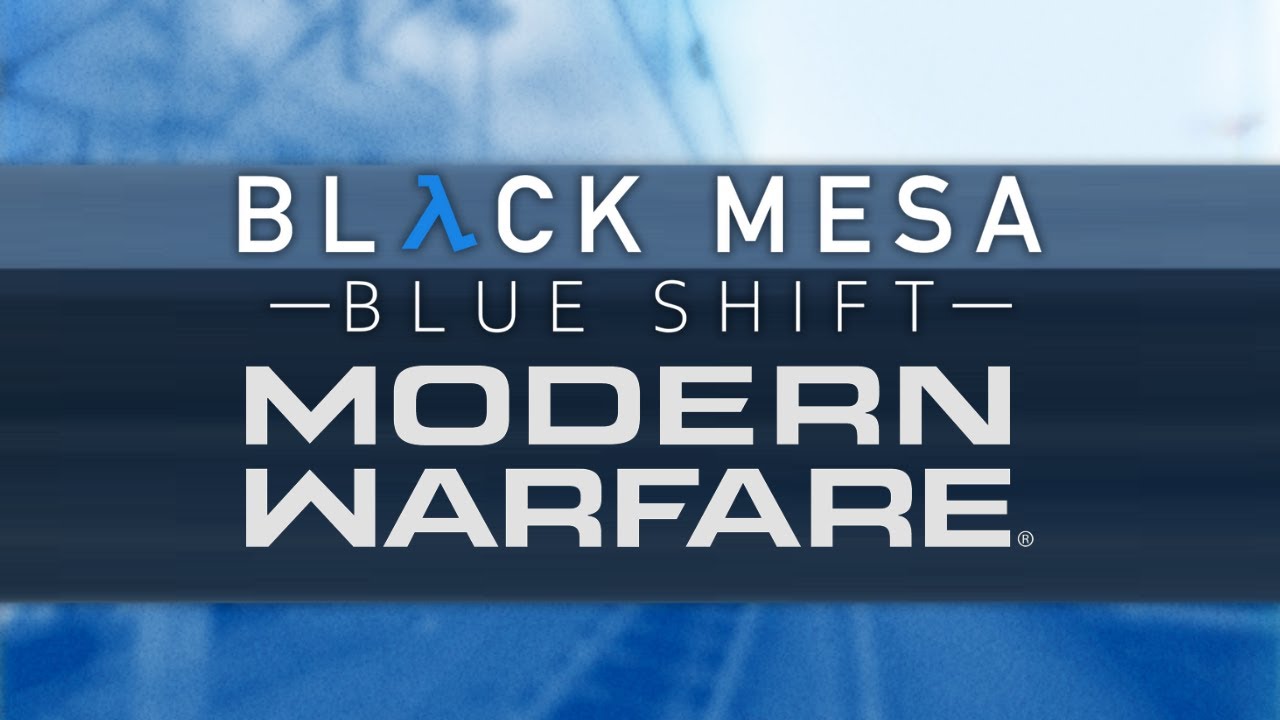 Black Mesa: Blue Shift MW19 Sounds for Weapons [Sound Replacement ...