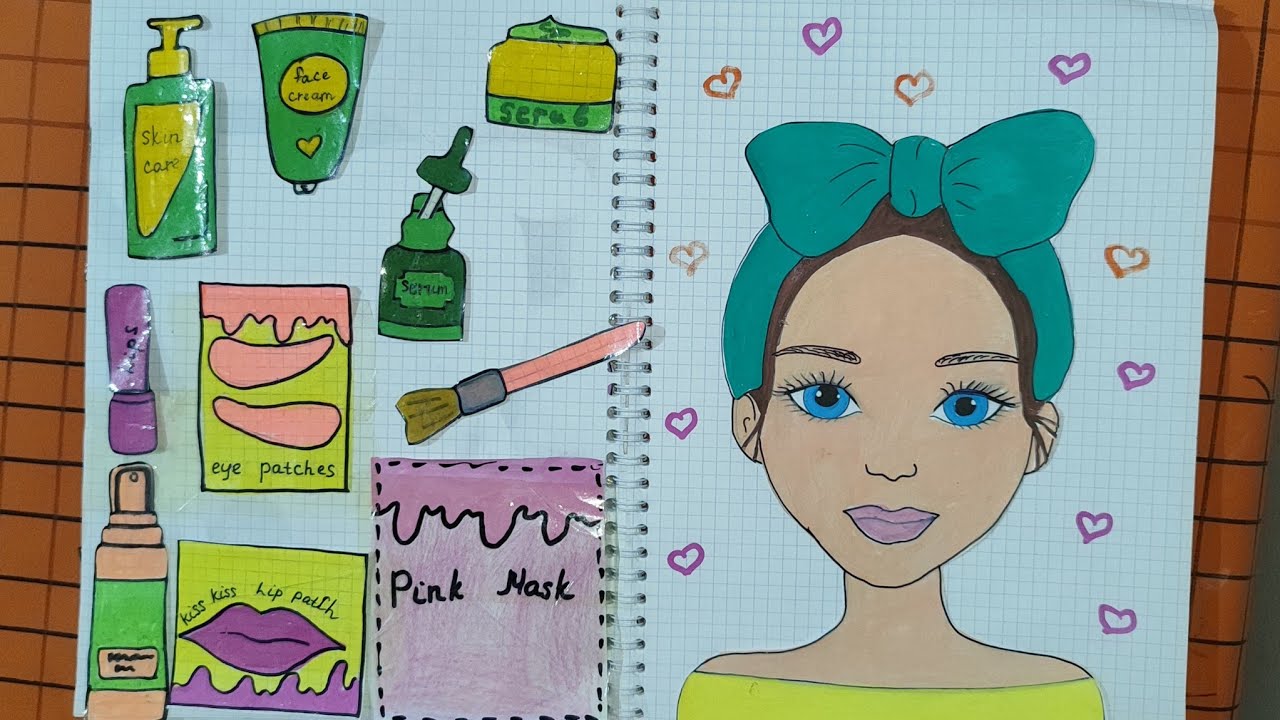 [💦paper diy💦] Everyday skin care | #paperplay #종이 화장품 #종이 화장 ...