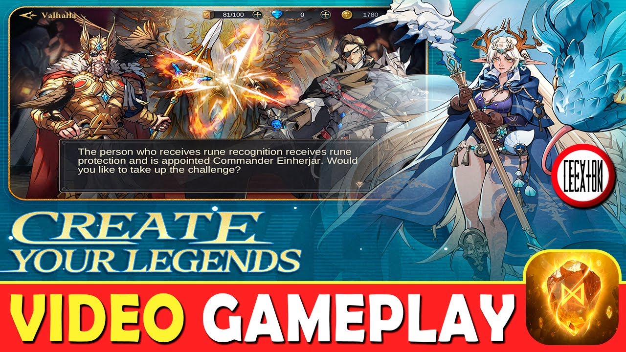 Valhalla Legends: Match 3 RPG (USA/CBT) - Primeros minutos - Gameplay ...