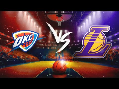 NBA LIVE! | OKC VS LOS ANGELES LAKERS | NBA2K25 | MyCARRIER - YouTube
