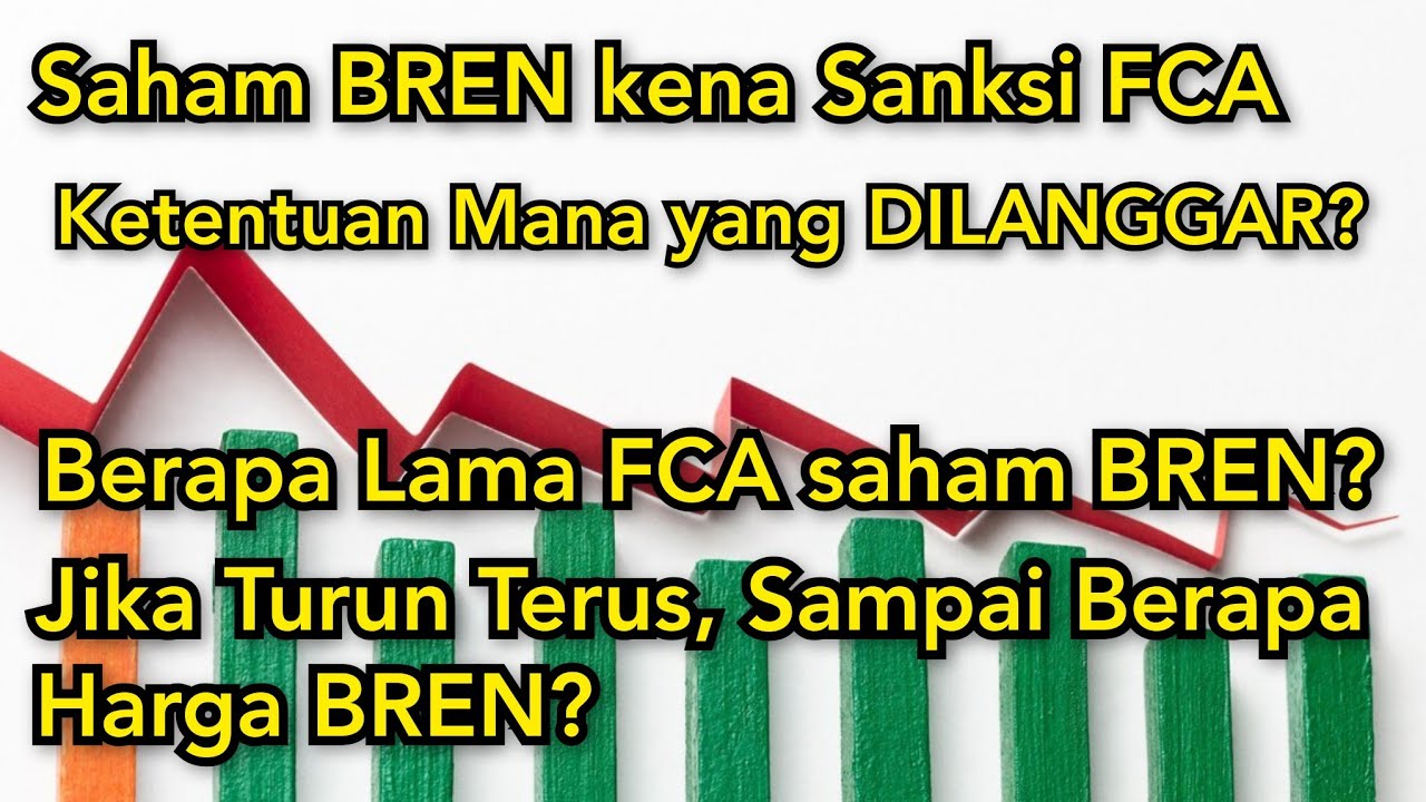 FCA Saham BREN: Ketentuan FCA dan Skenario Penurunan Harga Saham BREN ...