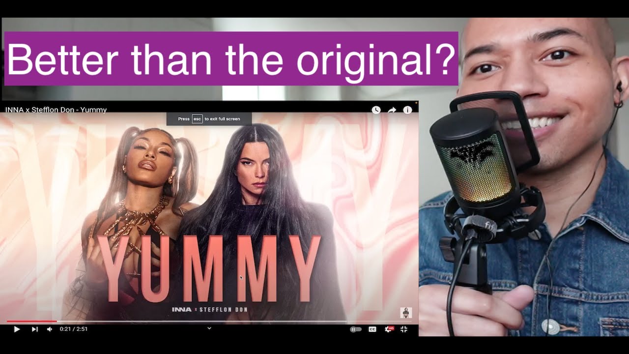 INNA x Stefflon Don - Yummy | reaction | SEKSHI V - YouTube