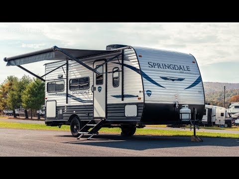 New 2021 Keystone RV Springdale Mini 1740RK at Beckley's RVs - YouTube