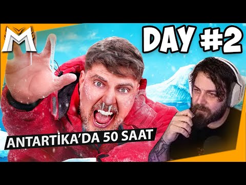 Elraenn - Antartika'da 50 Saat Hayatta Kaldım İzliyor | Mr Beast