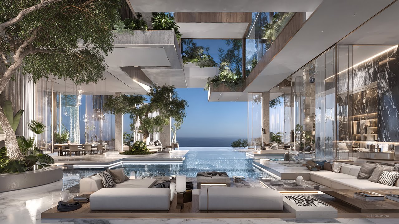 Step Inside This Ultra-Modern Mega Mansion with a Hidden Infinity Oasis ...
