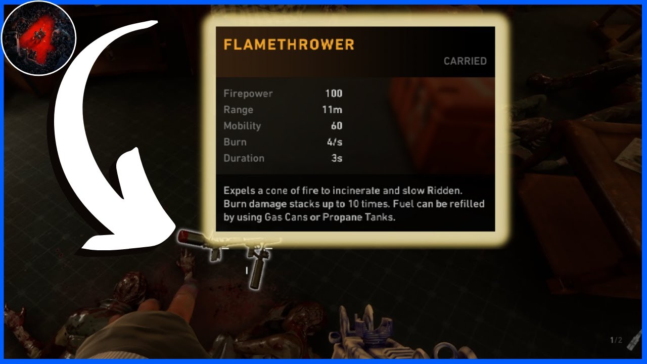 Flamethrower In Back 4 Blood! - YouTube
