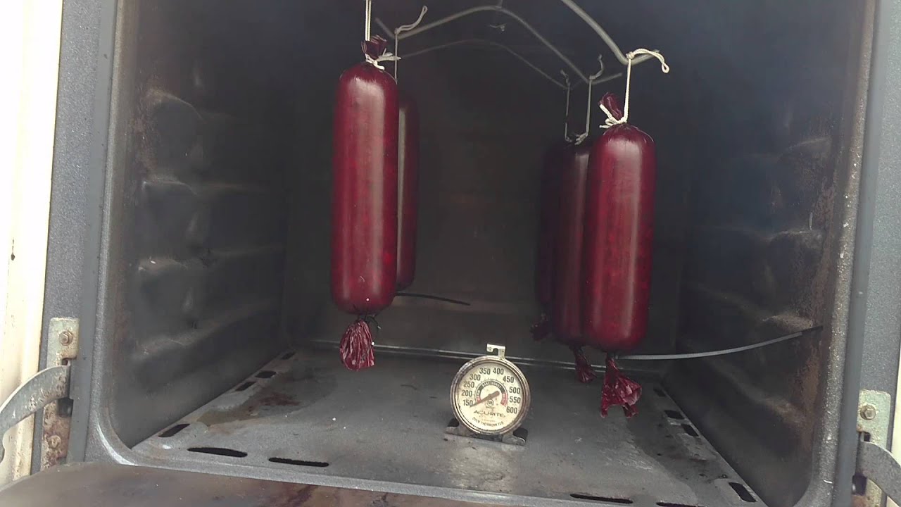 Redneck smoker part 2 - YouTube