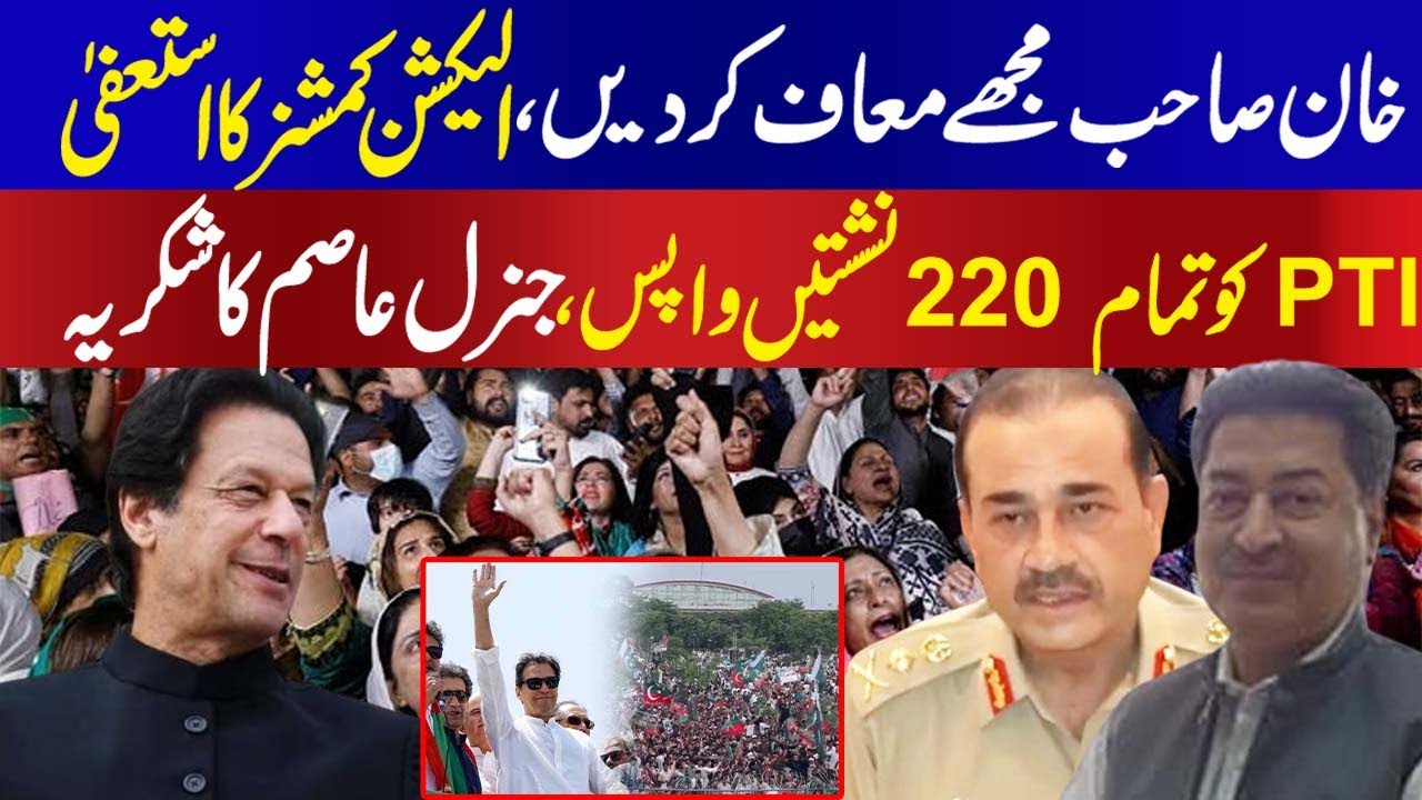 Chief Election Commissioner nominates 39 members in PTI, for Imran Khan ...